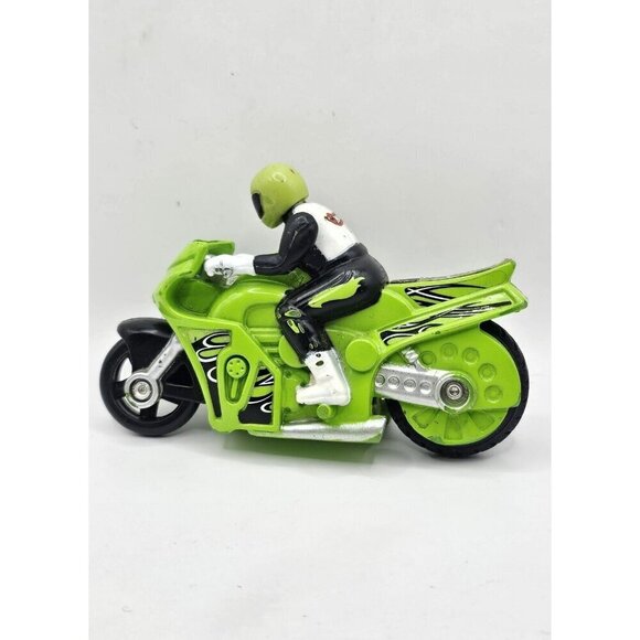 Hot Wheels | Toys | Vintage Hot Wheels Friction Neon Motorcycle Stunt ...